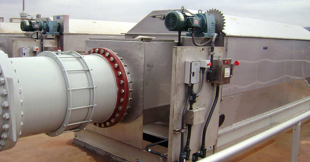 CleanFlo SHEAR Rotary Drum Screen