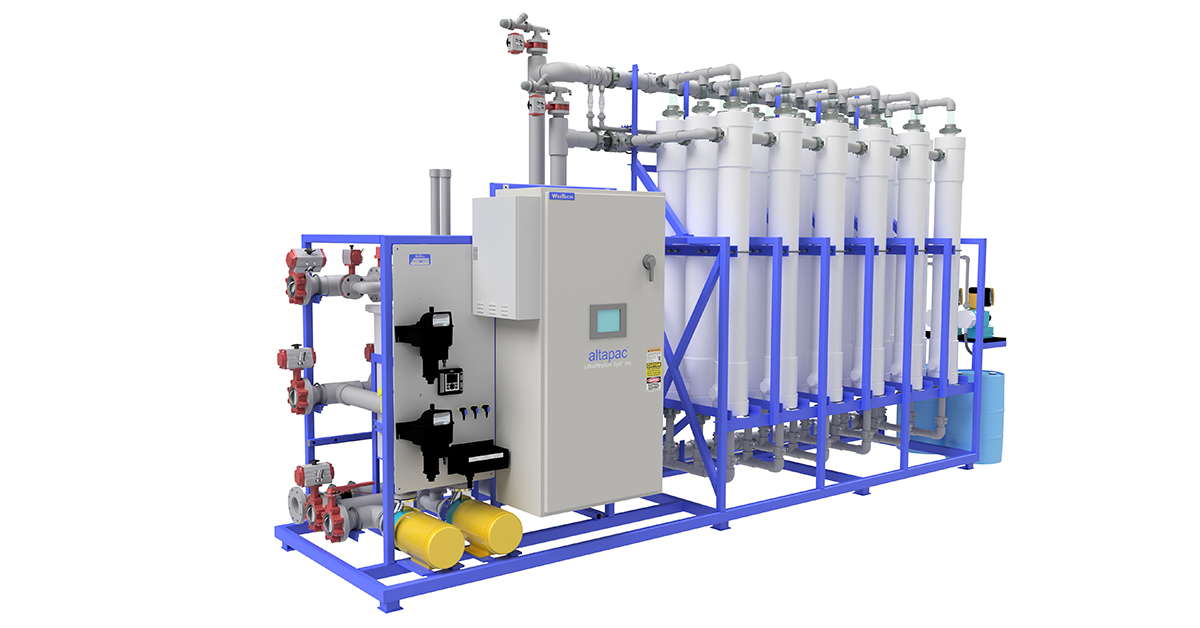 Ultrafiltration Membrane System Minimizes Operator Involvement, Handles ...