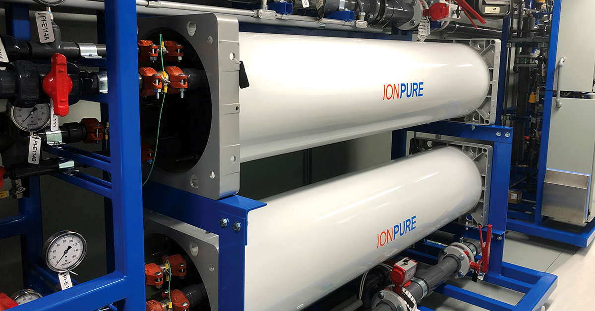 Containerized EDI for High-Pressure Boiler Feed | Case Study