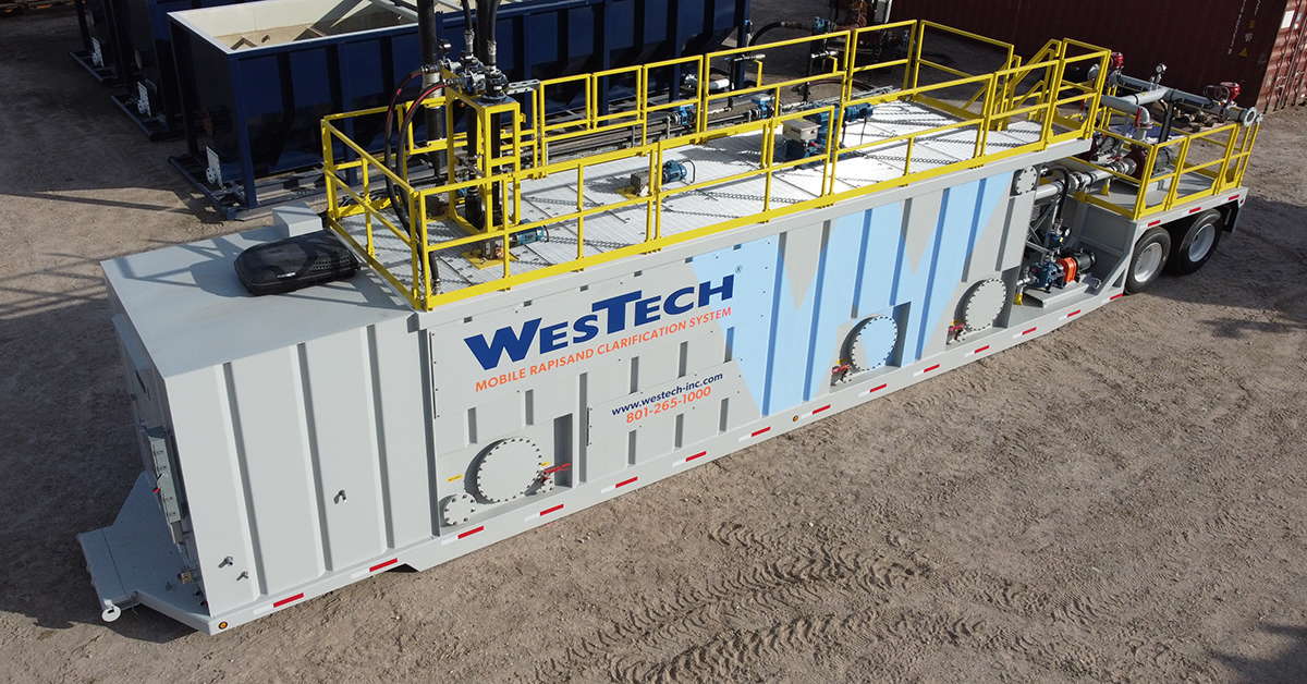 Mobile Ballasted Floc Clarifier | WesTech Engineering